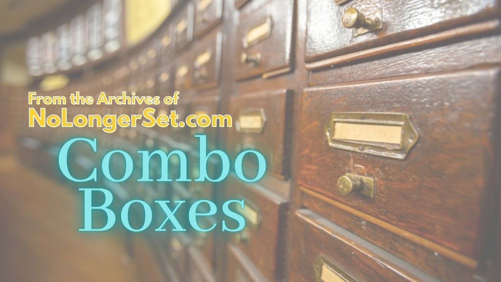 Archive Collection Combo Boxes